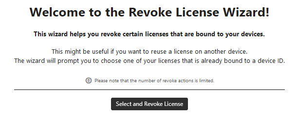 How to revoke licenses in (LC) Paragon Licensing Center – Paragon Support